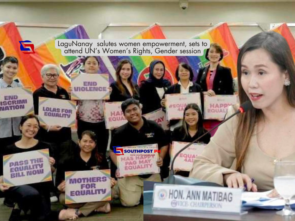 LaguNanay Cong. Ann Matibag salutes women empowerment, sets to attend ...