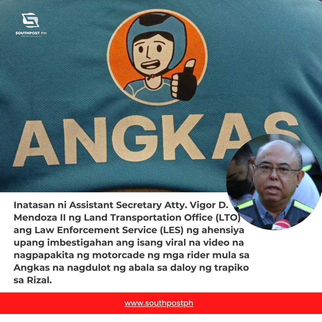 LTO: Imbestigahan ang Motorcade ng Angkas na Nagdulot ng Abala sa ...